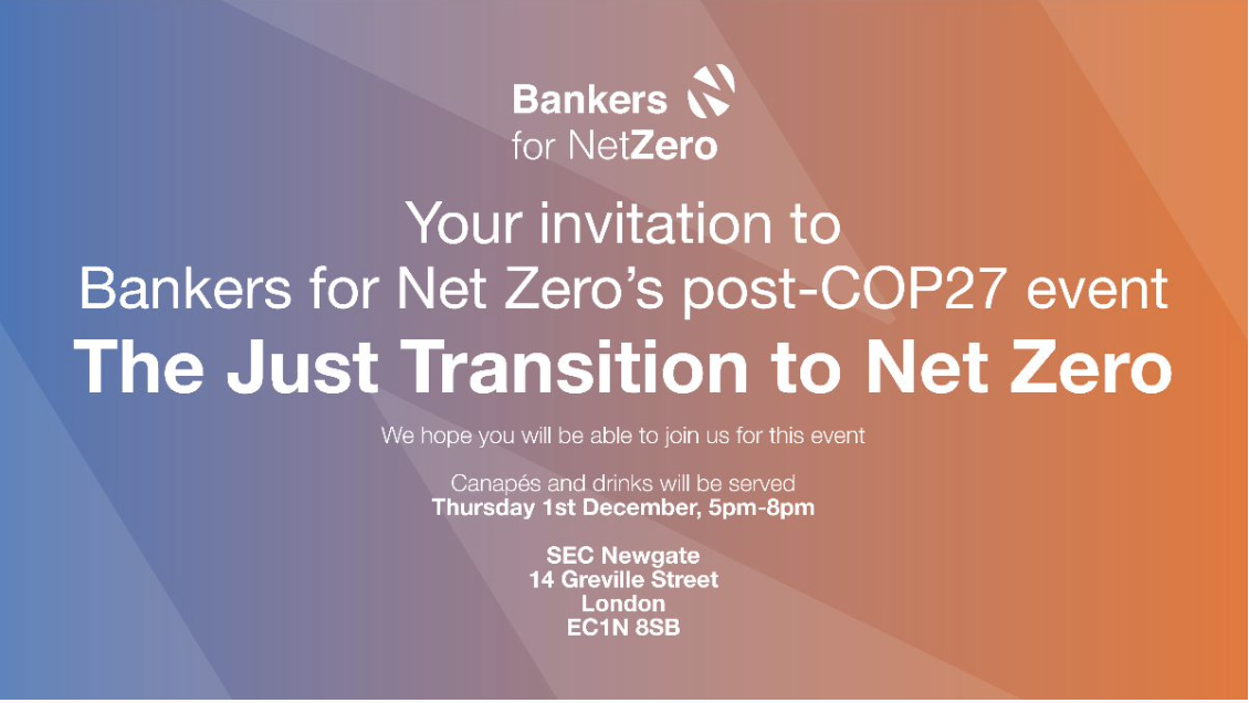 The Just Transition to Net Zero - Bankers for Net Zero